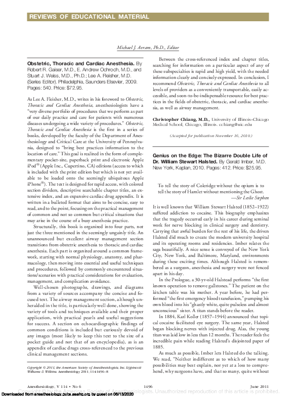 (PDF) Genius on the Edge: The Bizarre Double Life of Dr. William ...