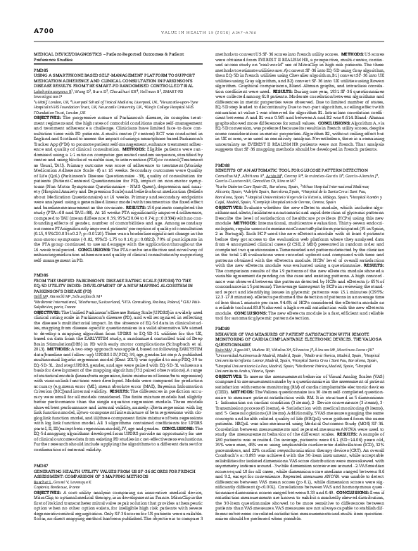 (PDF) Behavior of Vas Measures of Patient Satisfaction with Remote ...