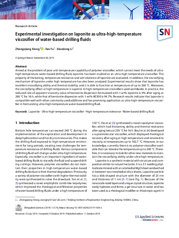 (PDF) An Experimental Investigation of the Effects of Ultra-High ...