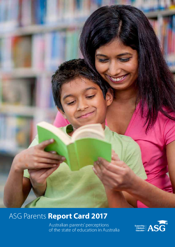 (PDF) ASG Parents Report Card 2017: Australian Parents' Perceptions of ...