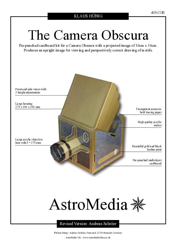 (PDF) The Camera Obscura