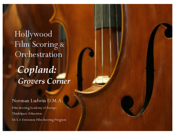(PDF) Aaron Copland's Grovers Corner | Dr. Norman Ludwin - Academia.edu
