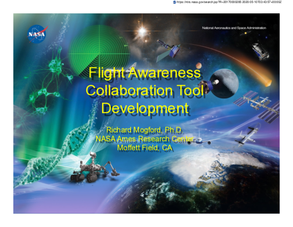 (PDF) Flight awareness collaboration tool development