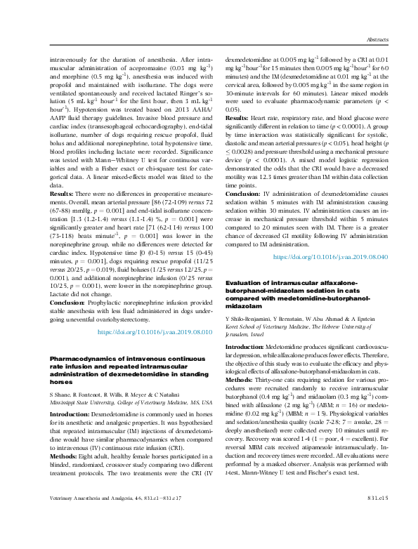 (PDF) Pharmacodynamics of intravenous continuous rate infusion and ...