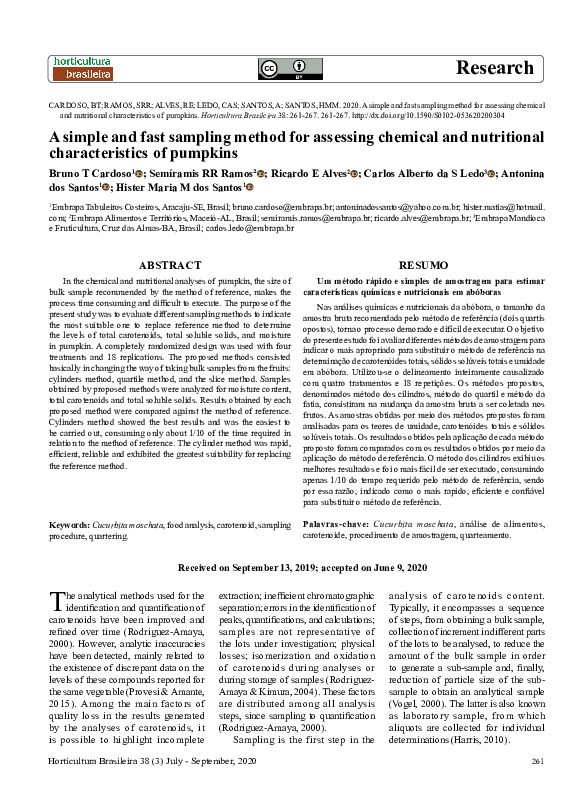 (PDF) A simple and fast sampling method for assessing chemical and ...