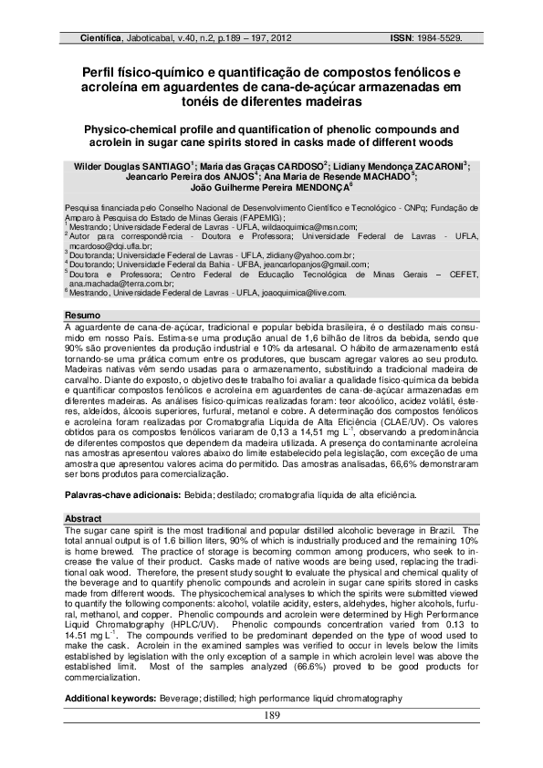 (PDF) Physico-chemical profile and quantification of phenolic compounds ...