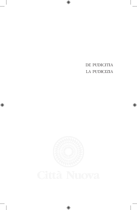 (PDF) Tertullianus, De pudicitia - Tertulliano, La pudicizia ...