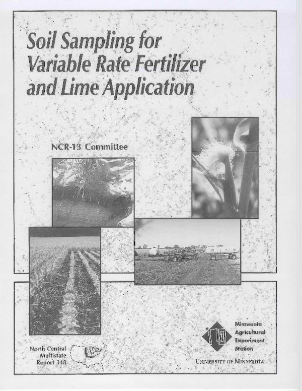 (PDF) Soil Sampling for Variable Rate Fertilizer and Lime Application