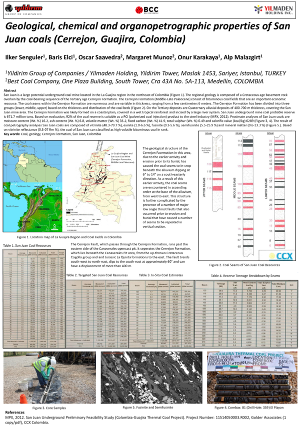 (PDF) Geological, chemical and organopetrographic properties of San ...