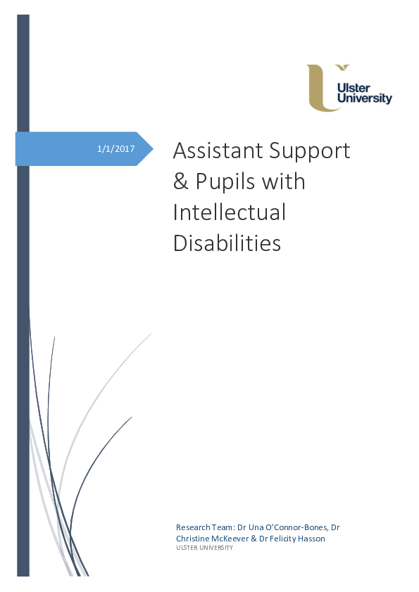 (PDF) Assistant support for Pupils with Intellectual Disabilities