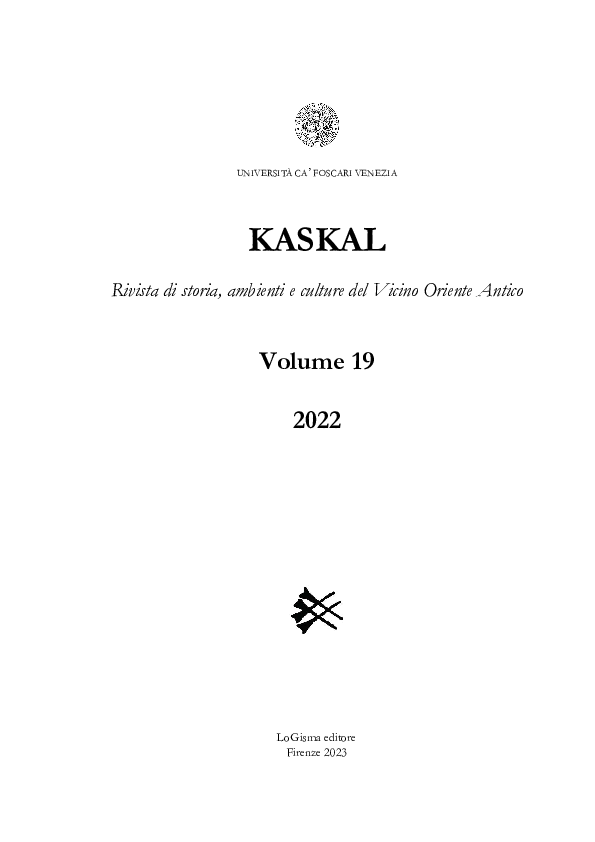 (PDF) Further Fragments of Gilgameš, Kaskal 19 (2022), 137–138