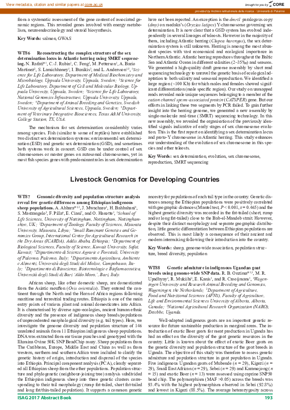 (PDF) Genomic diversity and population structure analysis reveal few genetic differences among ...