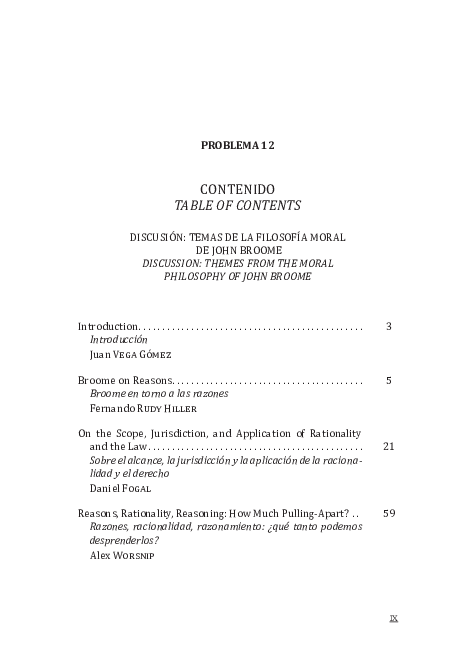 (PDF) Problema 12 (2018) Índice / Table of contents