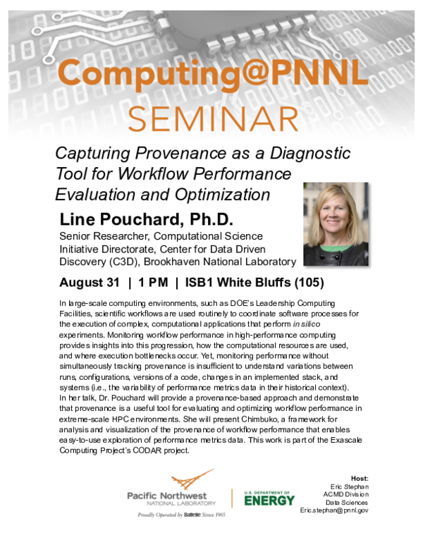 (PDF) Capturing provenance as a diagnostic tool for workflow performance evaluation and optimization
