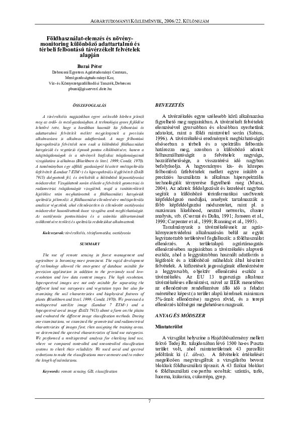 (PDF) Usage of different remote sensing data in land use and vegetation monitoring…………………………