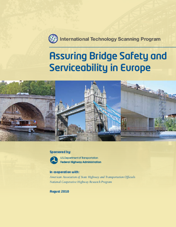(PDF) Assuring Bridge Safety and Serviceability in Europe