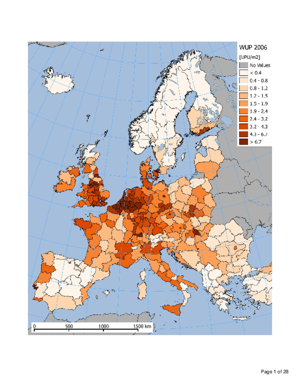 (PDF) Multi-scale analysis of urban sprawl in Europe: Towards a ...