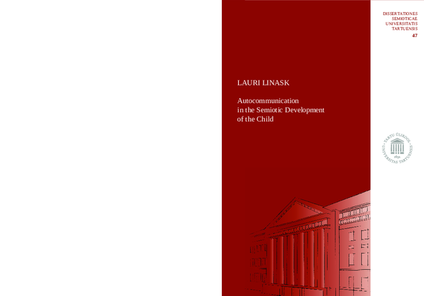 (PDF) Linask 2024 Autocommunication in the Semiotic Development of the ...