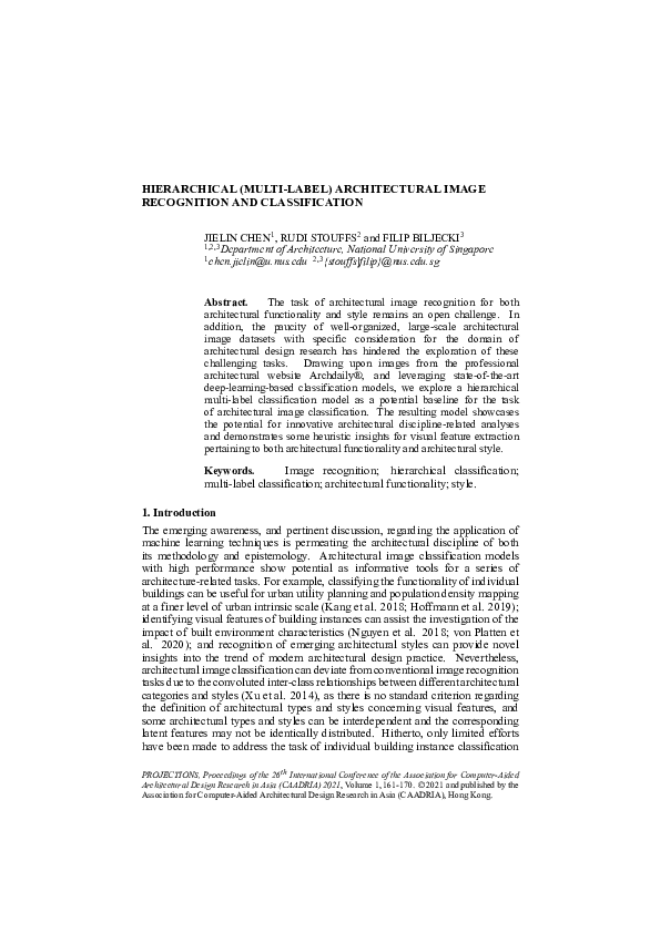 (PDF) Hierarchical (multi-label) architectural image recognition and ...