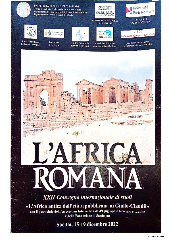 (PDF) L'intégration de la Maurétanie occidentale dans l'Orbis romanus ...