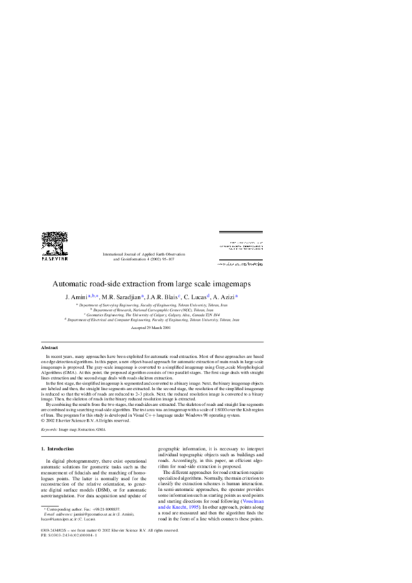 (PDF) Automatic road-side extraction from large scale imagemaps | ahmad ...