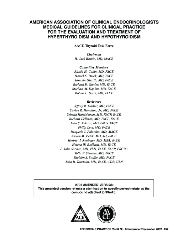(PDF) American Association of Clinical Endocrinologists Medical ...