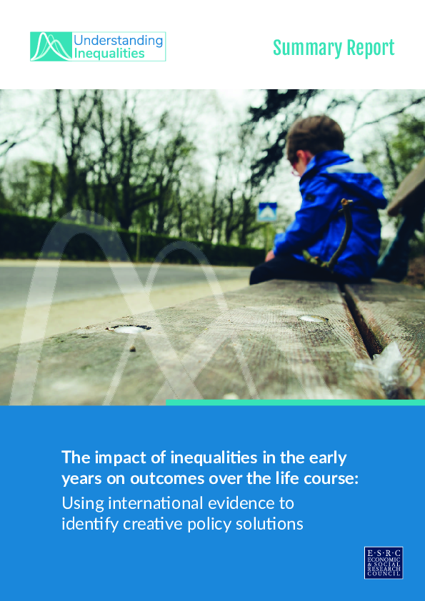 (PDF) The impact of inequalities in the early years on outcomes over ...