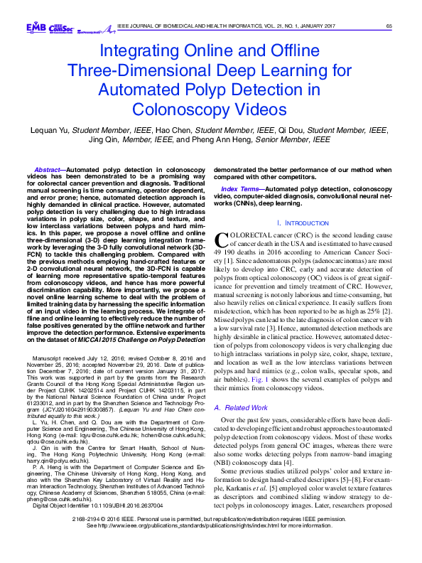 (PDF) Integrating Online and Offline Three-Dimensional Deep Learning ...