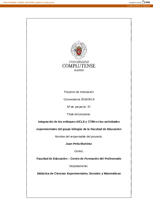 (PDF) Integración de los enfoques AICLE y CTIM en las ...
