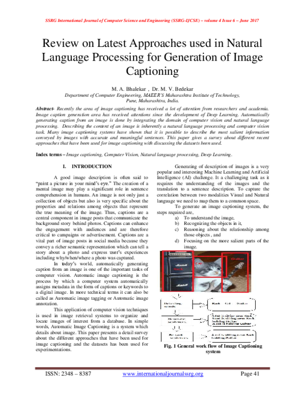(PDF) Review on latest approaches used in Natural Language Processing ...