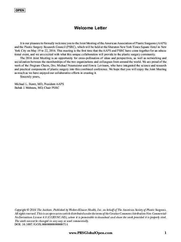 (PDF) Welcome Letter | Michael Bentz - Academia.edu