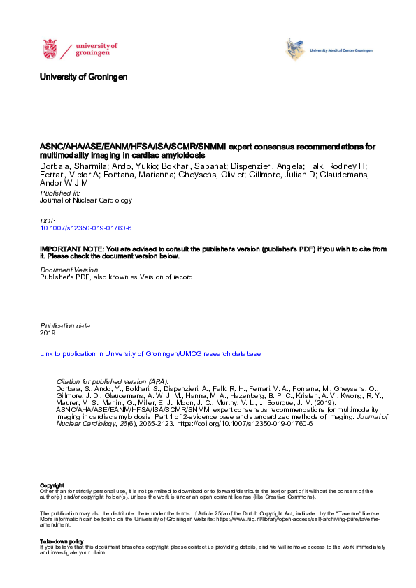 (PDF) ASNC/AHA/ASE/EANM/HFSA/ISA/SCMR/SNMMI expert consensus ...