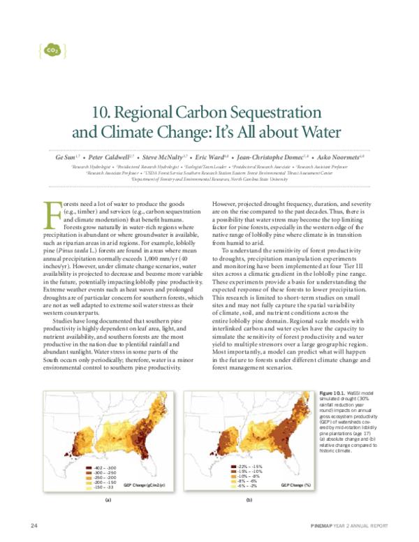 (PDF) Regional carbon sequestration and climate change: It’s all about ...
