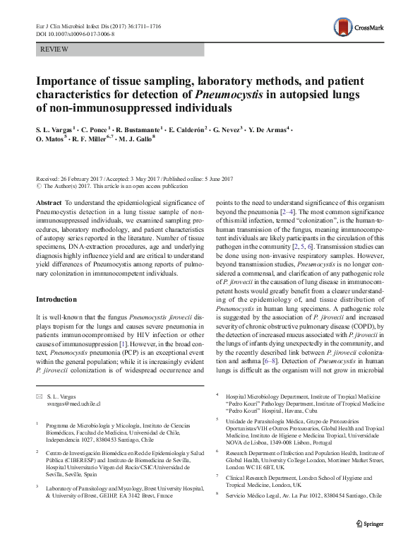 (PDF) Importance of tissue sampling, laboratory methods, and patient ...