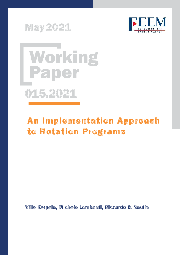 (PDF) An Implementation Approach to Rotation Programs