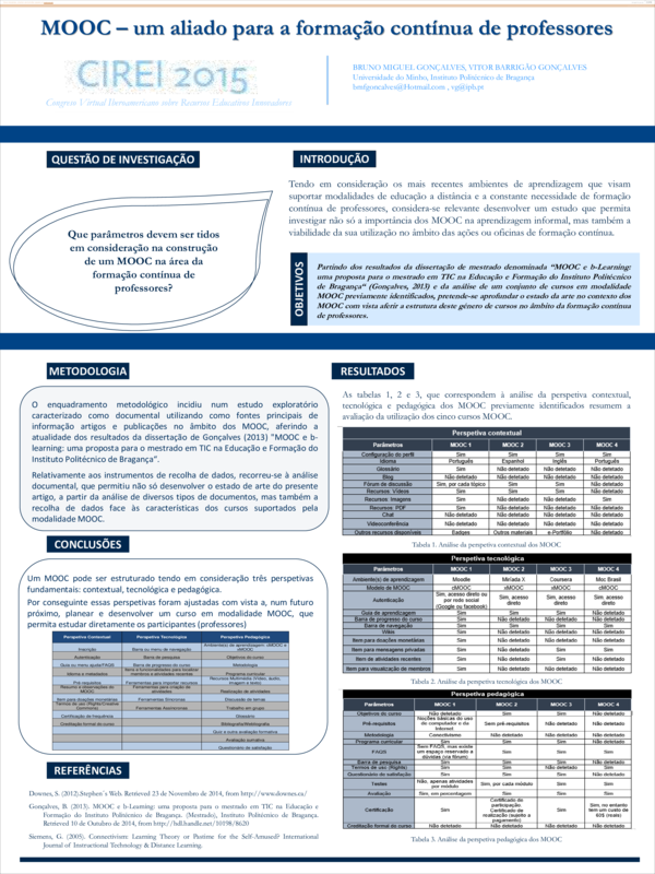 (PDF) MOOC: um aliado para a formação contínua de professores