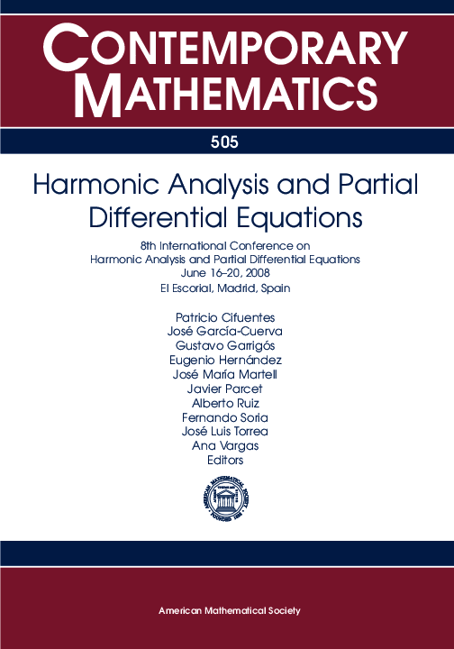 (PDF) Harmonic Analysis and Partial Differential Equations