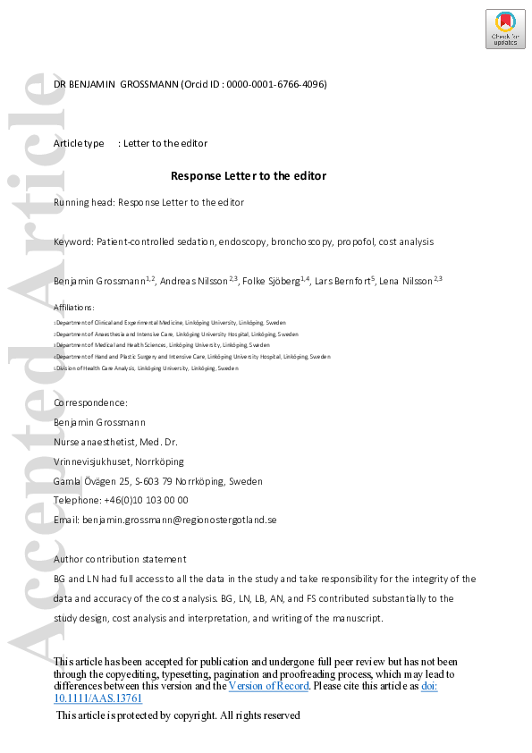 (PDF) Response letter to the editor | cengiz canpolat - Academia.edu