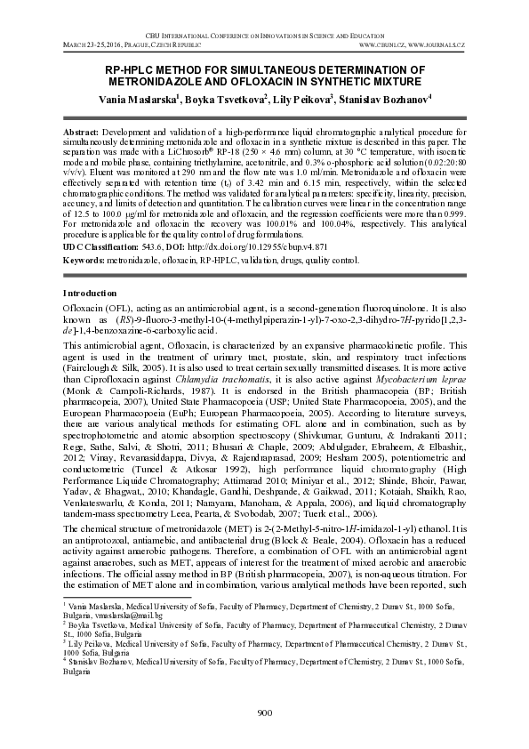 (PDF) RP-HPLC method for the simultaneous determination of Atorvastatin and Amlodipine in tablet ...