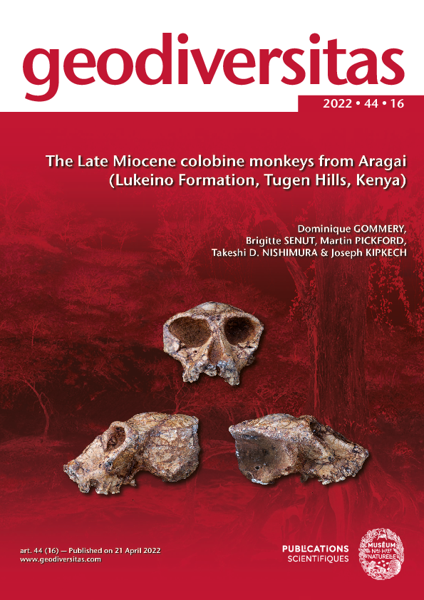 (PDF) The Late Miocene colobine monkeys from Aragai (Lukeino Formation ...