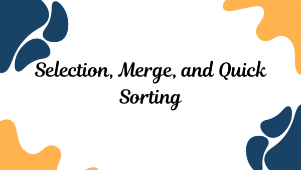 (PDF) Sortir Selection Merge Quick Kelompok 6 (PPT)