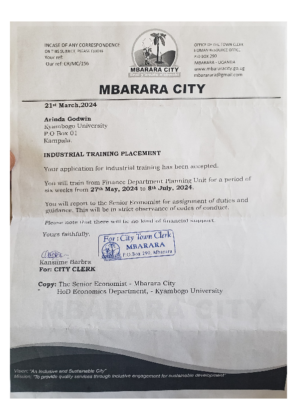 (PDF) Training document | Gerald Okoth - Academia.edu