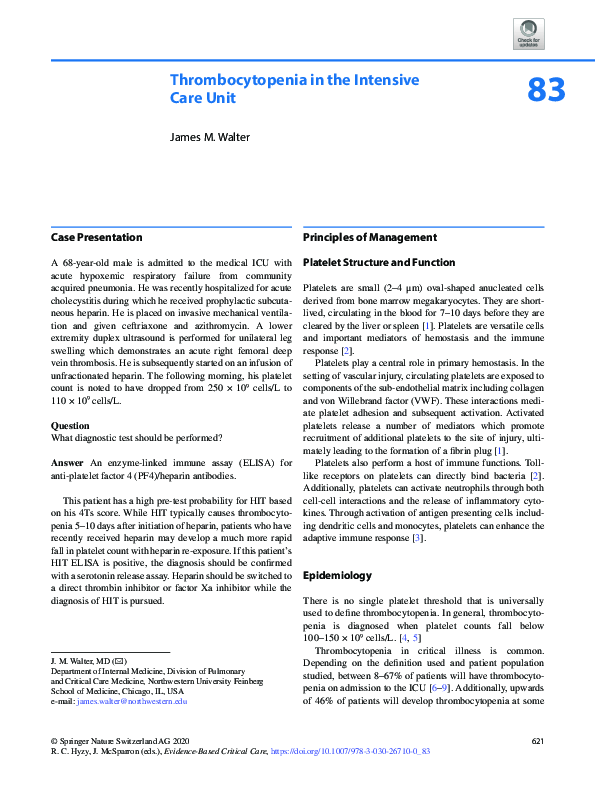 (PDF) Evidence-Based Critical Care: A Case Study Approach