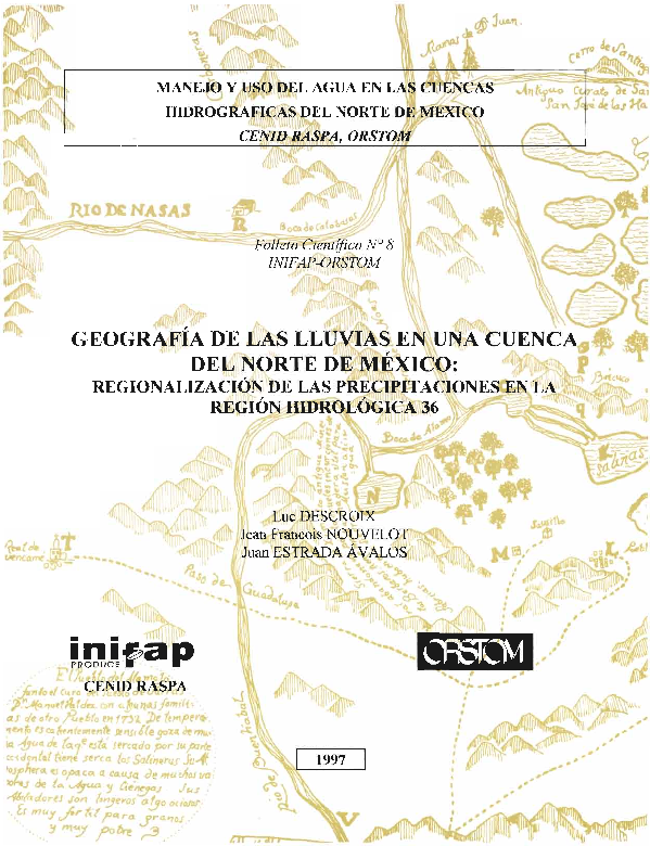 (PDF) Geografía de las lluvias en una cuenca del Norte de México ...