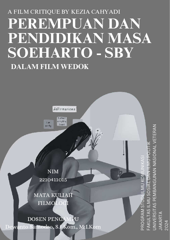 (PDF) PEREMPUAN DAN PENDIDIKAN MASA SOEHARTO - SBY DALAM FILM WEDOK