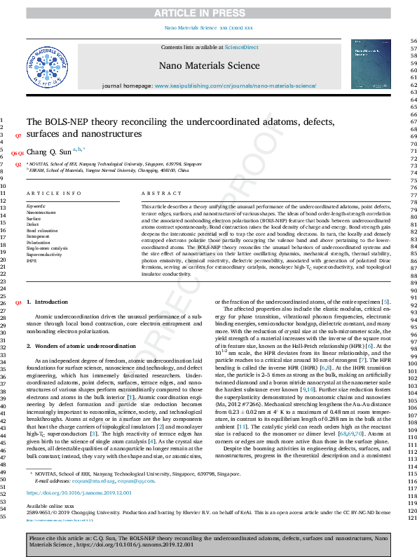 (PDF) The BOLS-NEP theory reconciling the attributes of ...