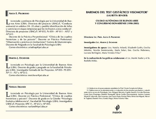 (PDF) Test gestaltico bender | Cami P - Academia.edu