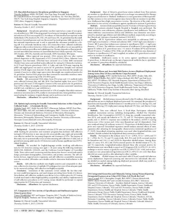 (PDF) Alcohol Misuse and Associated Risk Factors Across a Shipboard ...