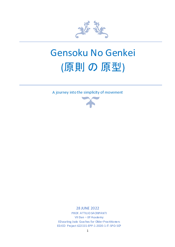 (PDF) Gensoku No Genkei (原則 の 原型