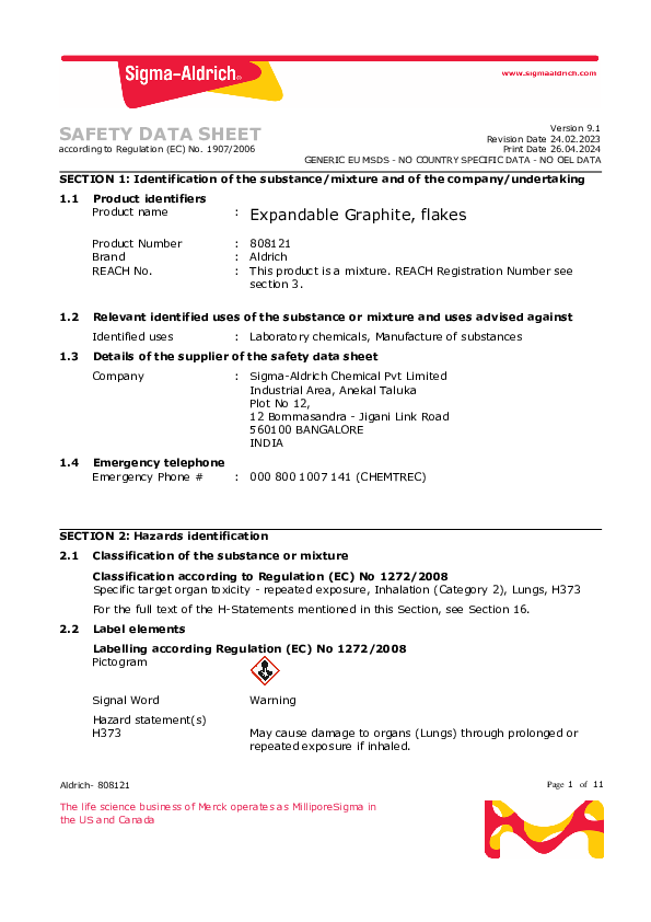 (PDF) The life science business of Merck operates as MilliporeSigma in ...